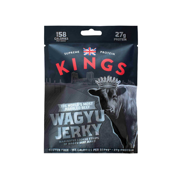Kings Platinum Standard Wagyu Jerky | High Protein Meaty Snacks | UK ...